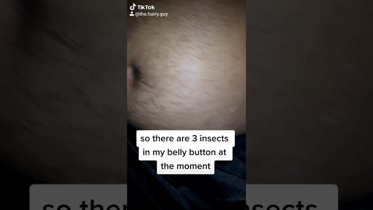 Spitting in my belly button filled with insects - YouTube