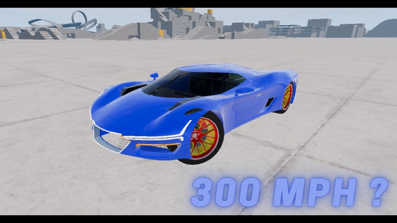 TESTING THE BUDGET SUPERCAR/HYPERCAR - BeamNG.Drive - YouTube