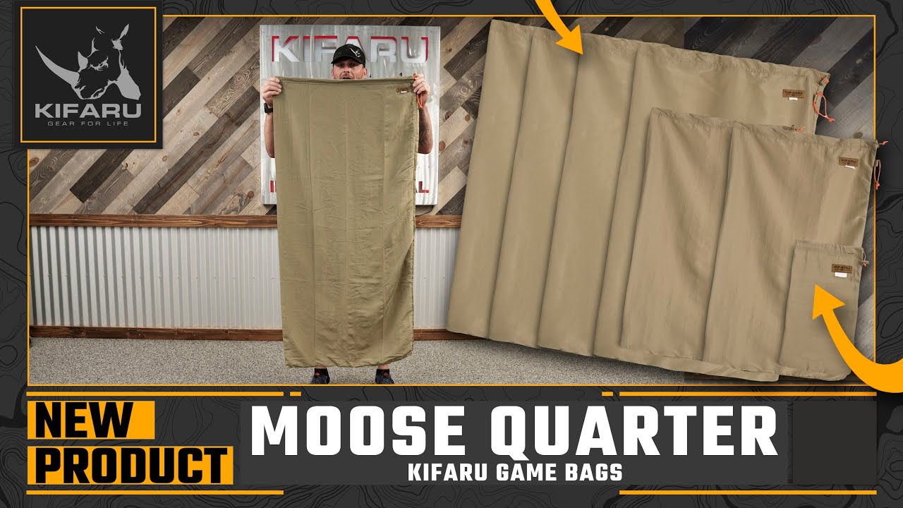 A 55" GAME BAG!!!! New Product Alert | Moose Quarter Kifaru Game Bags ...
