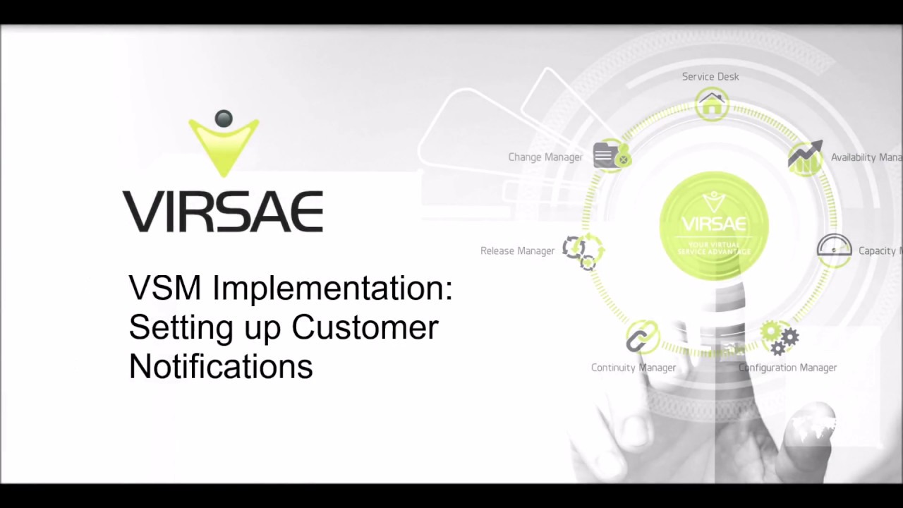Virsae Implementation - Setting up Customer Notifications - YouTube