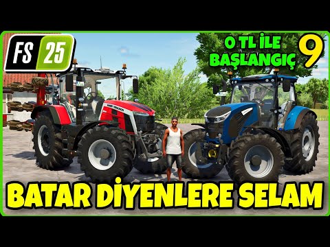 BATAR DİYENLERE MİLYONLUK CEVAP ! İKİ TRAKTÖRE YAKLAŞIK 4 000 000 LİRA PARA HARCADIM ● FS25 SIFIR TL