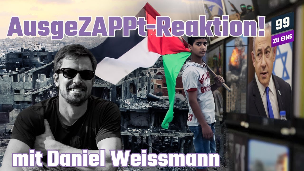 Ausgezappt-Reaktion mit Daniel Weissmann - 99 ZU EINS - Ep. 419 - YouTube