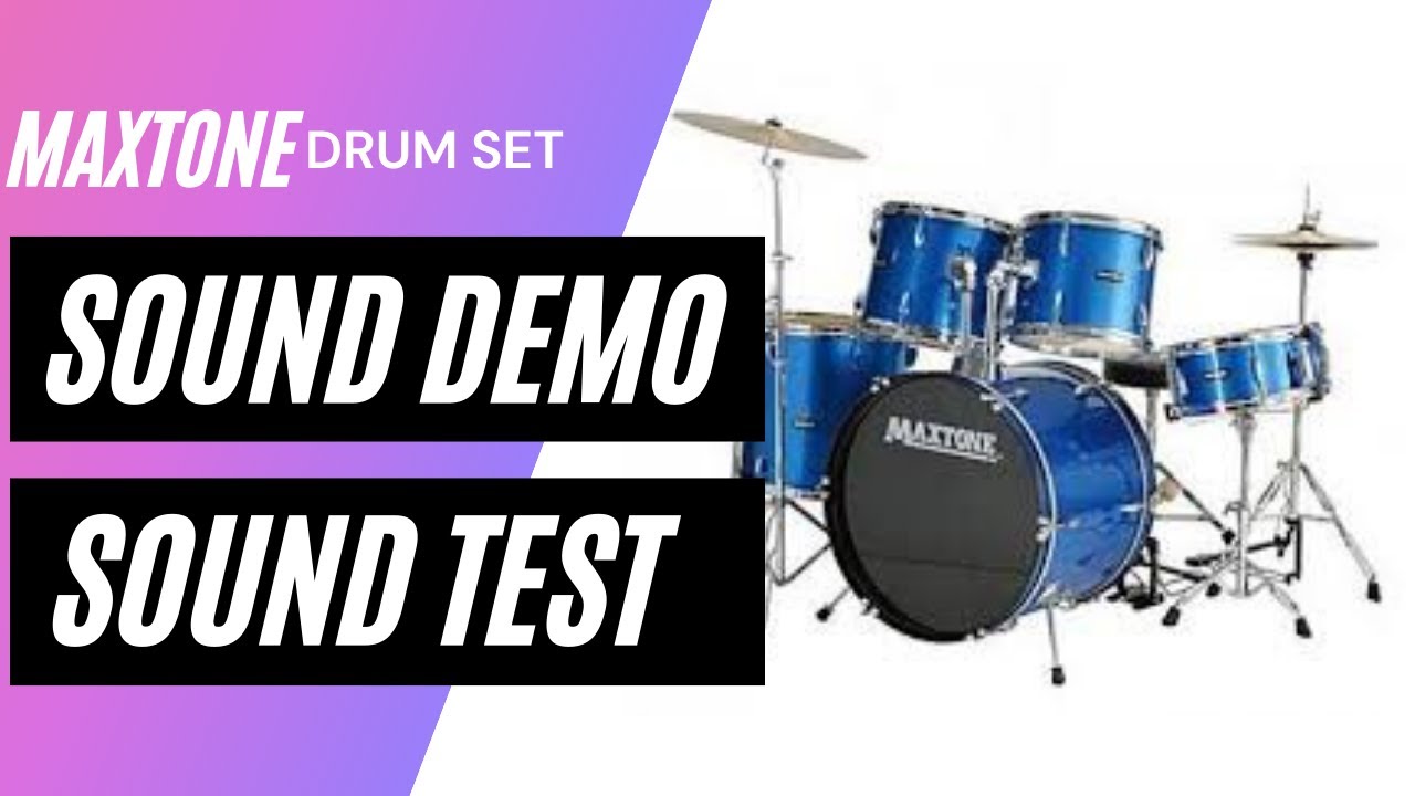 Maxtone Drum Sound Test Demo | ABA Music Studio - YouTube