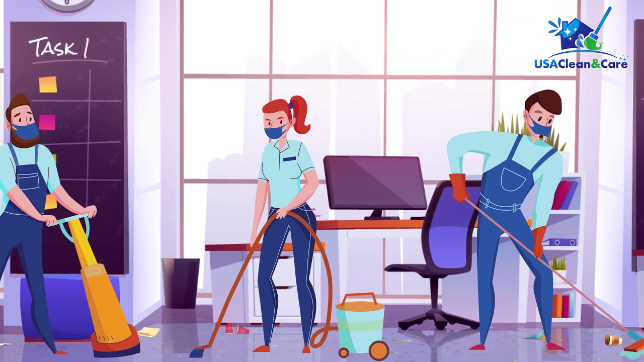 USA Clean and Care 2D Animation Video | Tech Cloud Ltd - YouTube