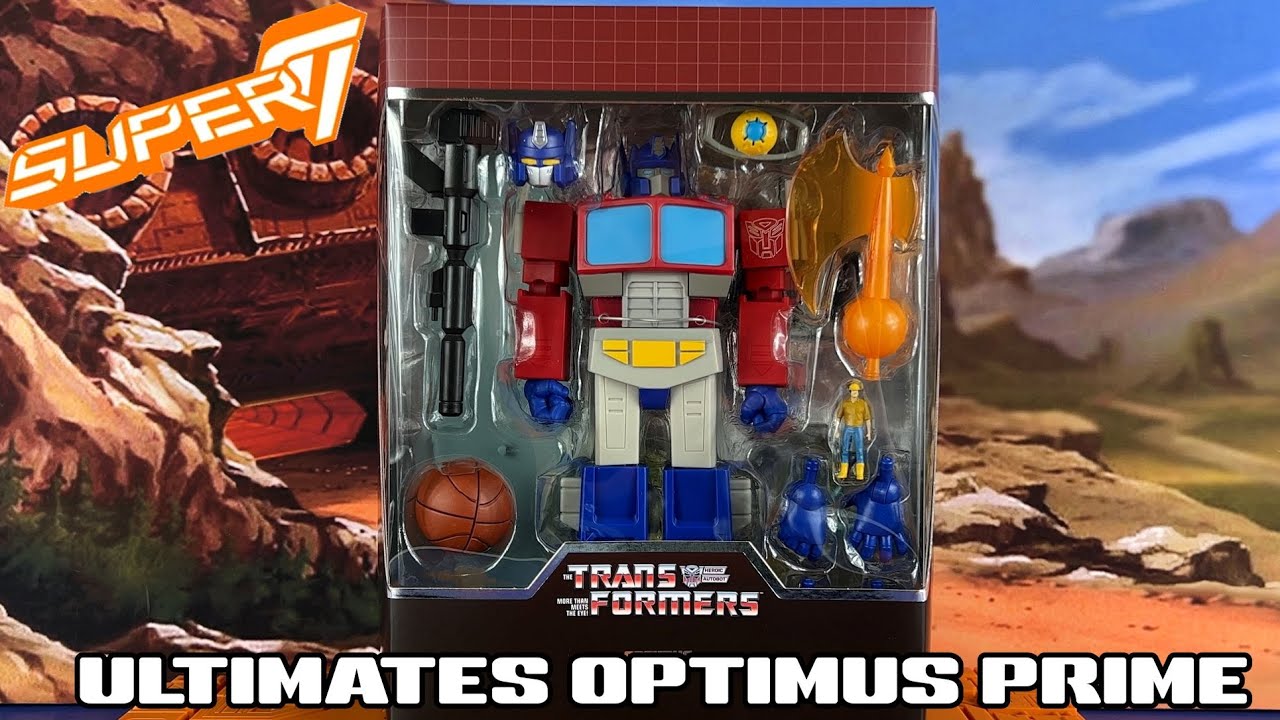 Super 7 Ultimates! Transformers Optimus Prime Review - YouTube