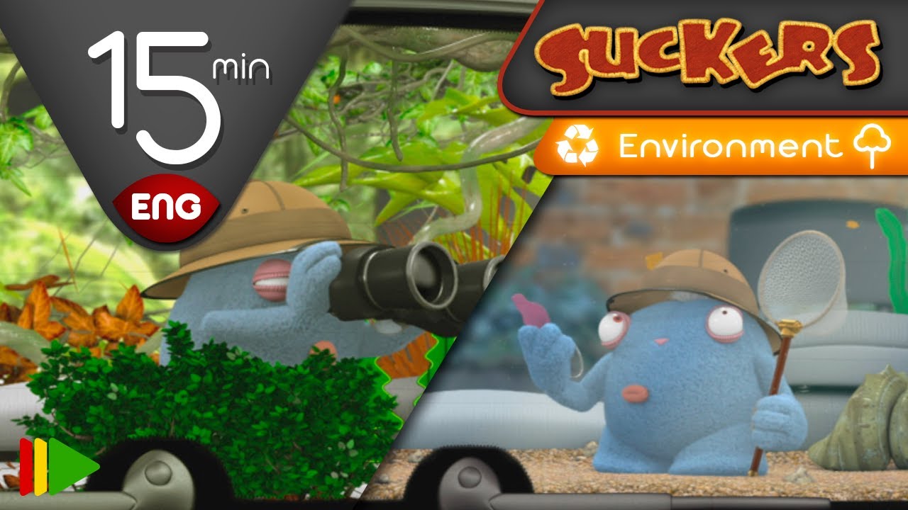 Suckers | Environment Compilation | Full episodes for kids | 15 minutes ...