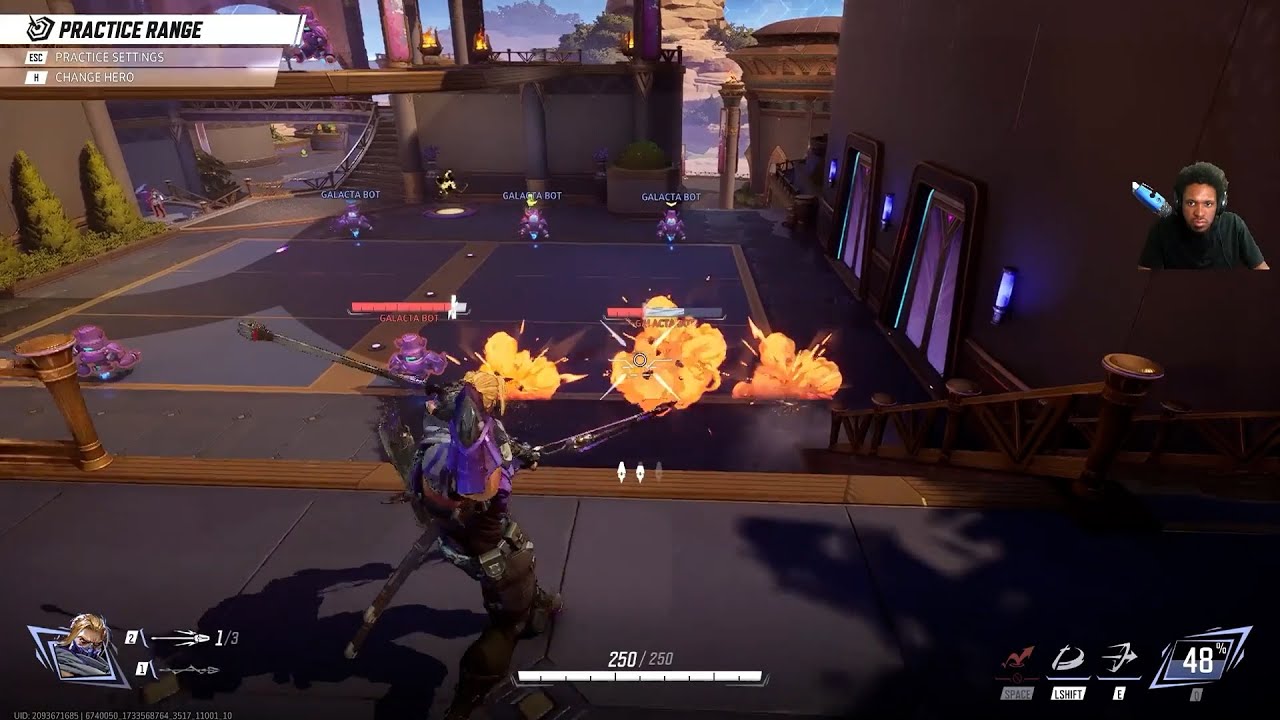 Marvel Rivals Practice Range With Hawkeye! - YouTube