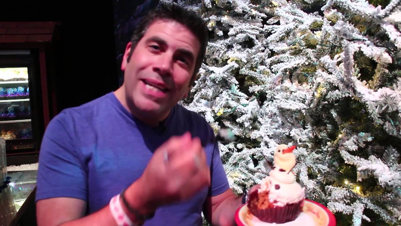 Frozen Olaf Cupcake - Disney Snack of the Week - YouTube