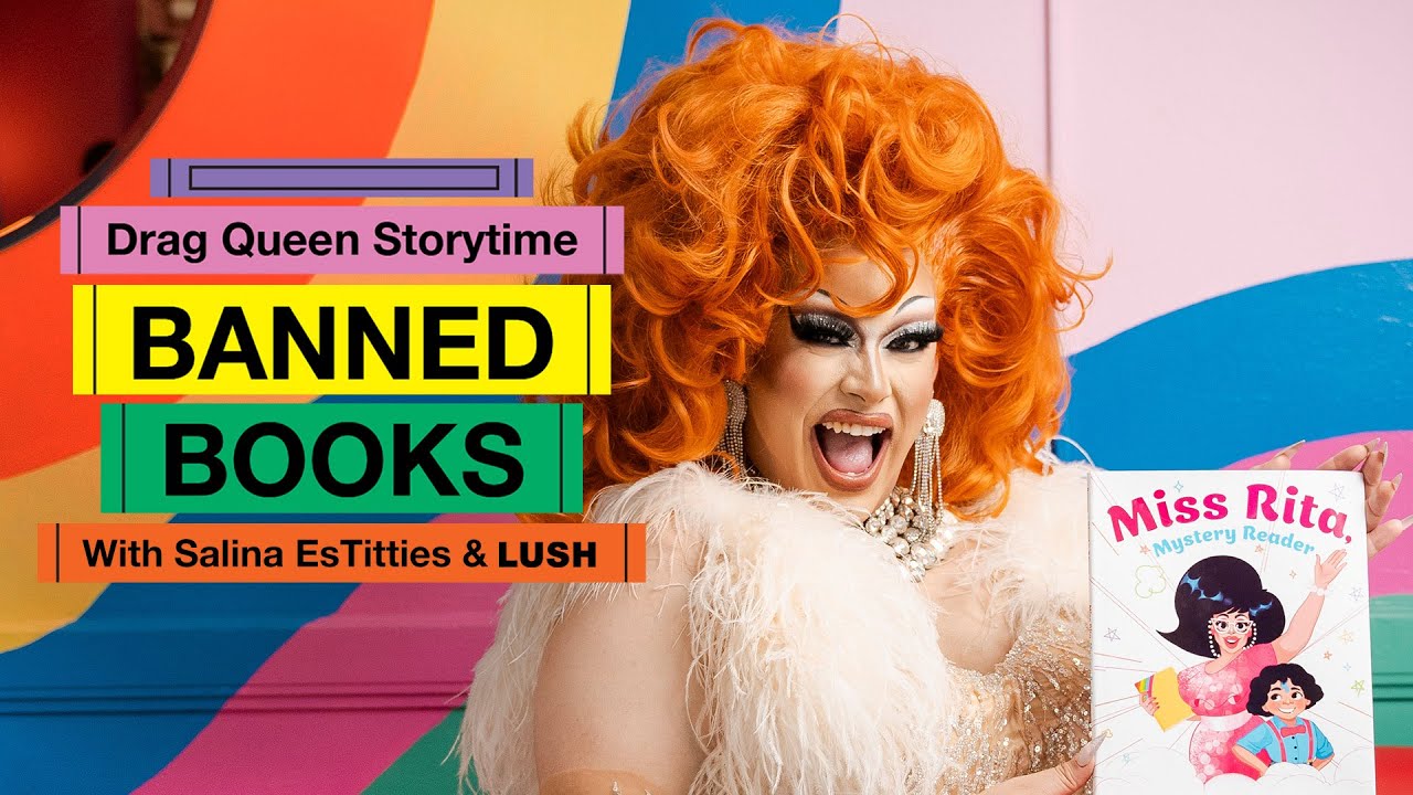 Drag Queen Storytime: Salina Es Titties - YouTube