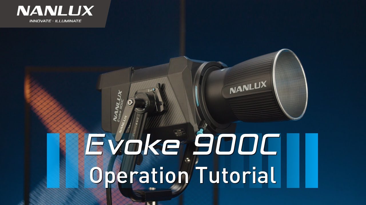 Nanlux Evoke 900C | Operation Tutorial - YouTube