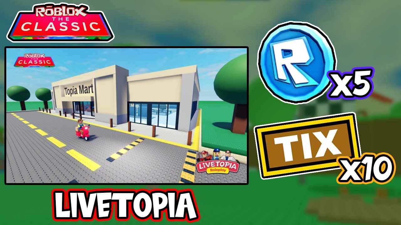 CONSIGUE TODOS LOS TOKENS y TIX en LIVETOPIA | EVENTO ROBLOX THE ...
