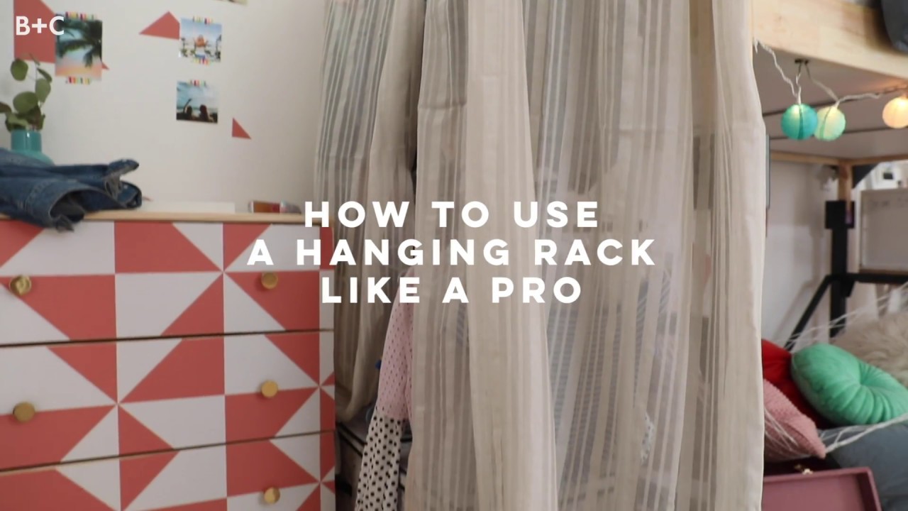 Make It Over: How to Use a Hanging Rack Like a Pro - YouTube