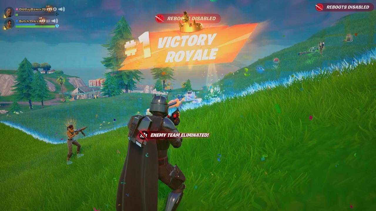 Fortnite OLDGUYGAMER and BUTCH GILES DUOS RELOAD WIN - YouTube