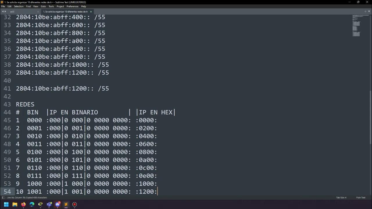 Direccionamiento IPV6 Ejercicio - YouTube