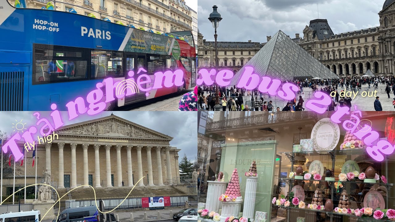 Cả nhà đi chơi ngày cuối đông p2 | Trải nghiệm xe buýt 2 tầng | Ngắm ...