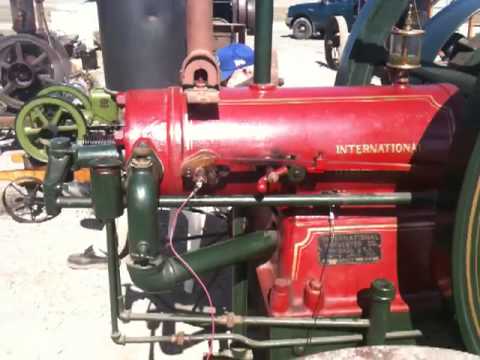 12hp international famous and 1hp mogul antique hit and miss gasoline ...