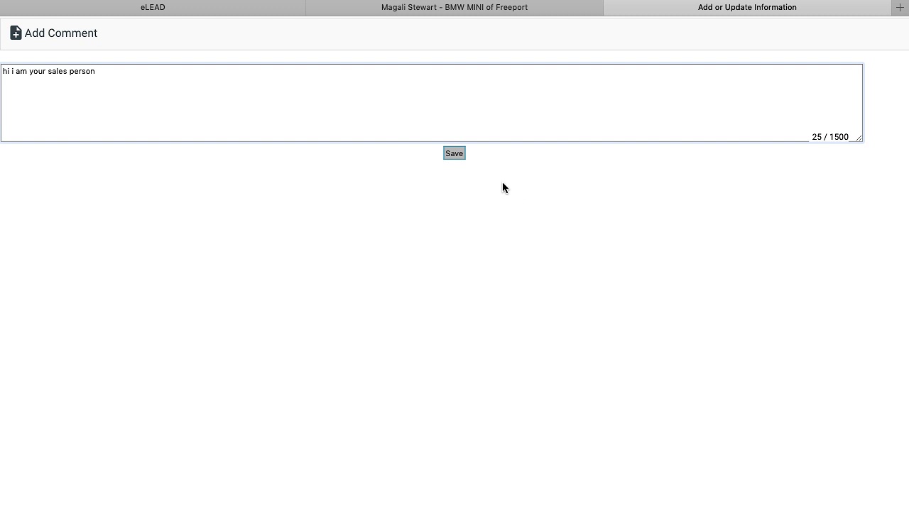 How to Add a Note in Elead CRM - YouTube