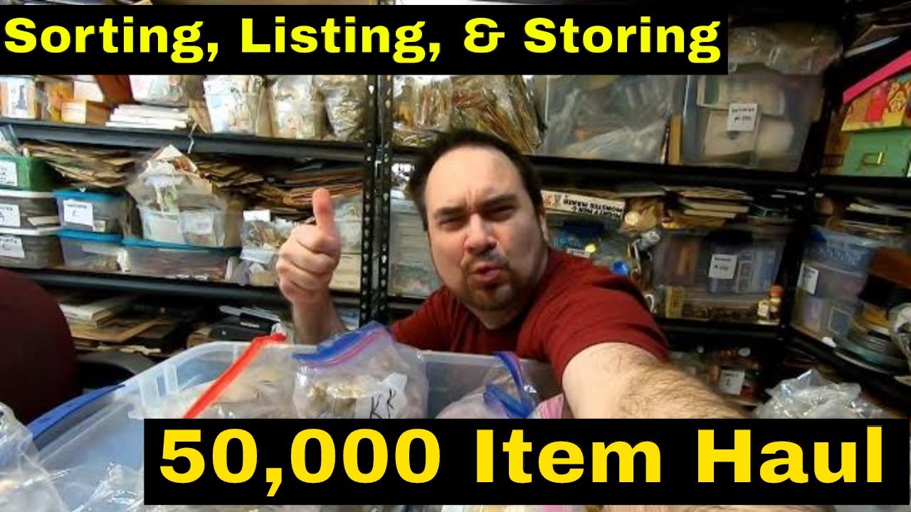 50,000 Items Massive eBay Reselling Haul - YouTube