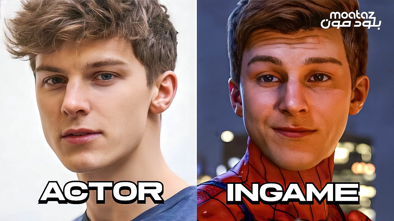 Spider-Man The Character and the face model - YouTube