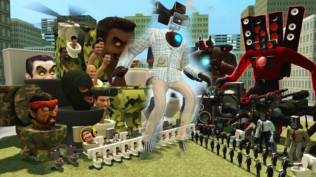 ALL NEW SKIBIDI TOILET BOSS GIANTS VS ALL CAMERA MAN AND SPEAKER MAN ...