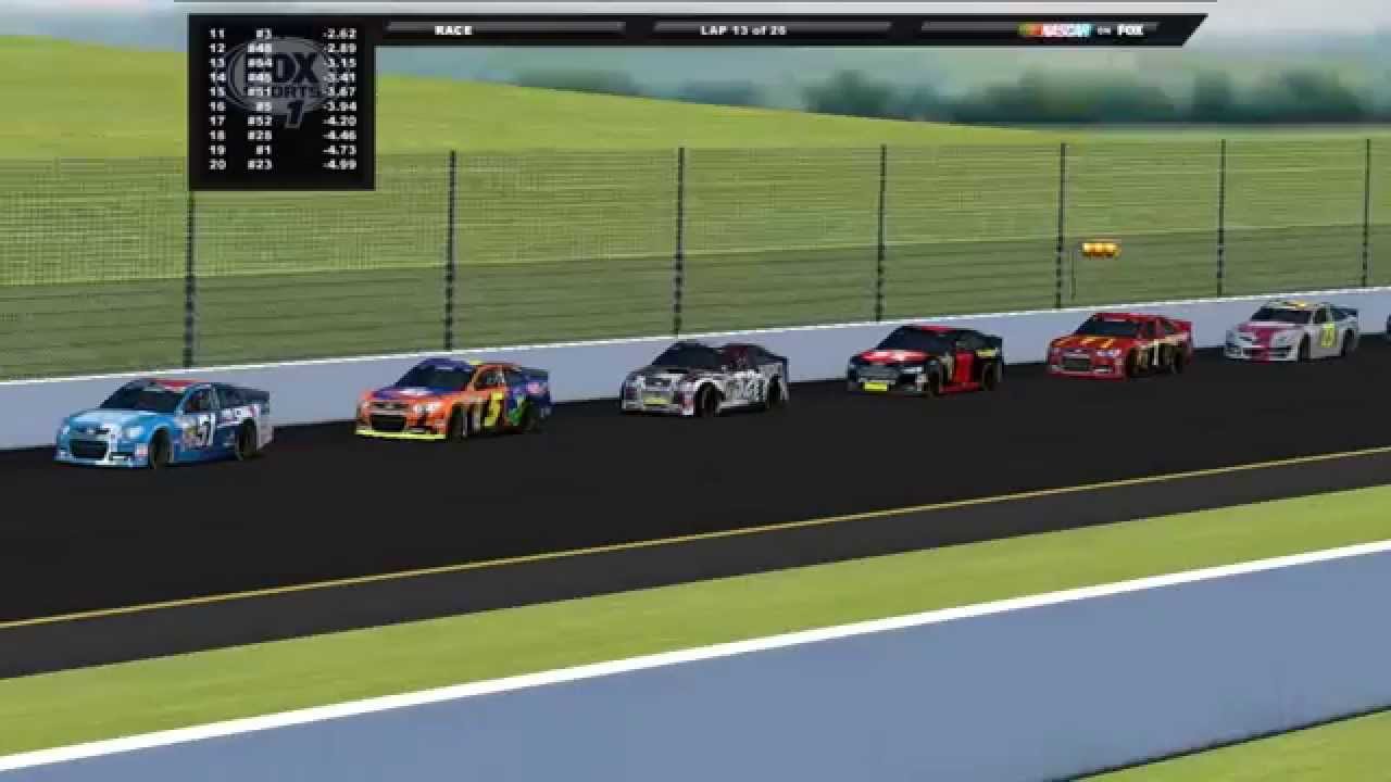 NASCAR Walmart Cup Series S4 - Race 14 (M&Ms) - YouTube