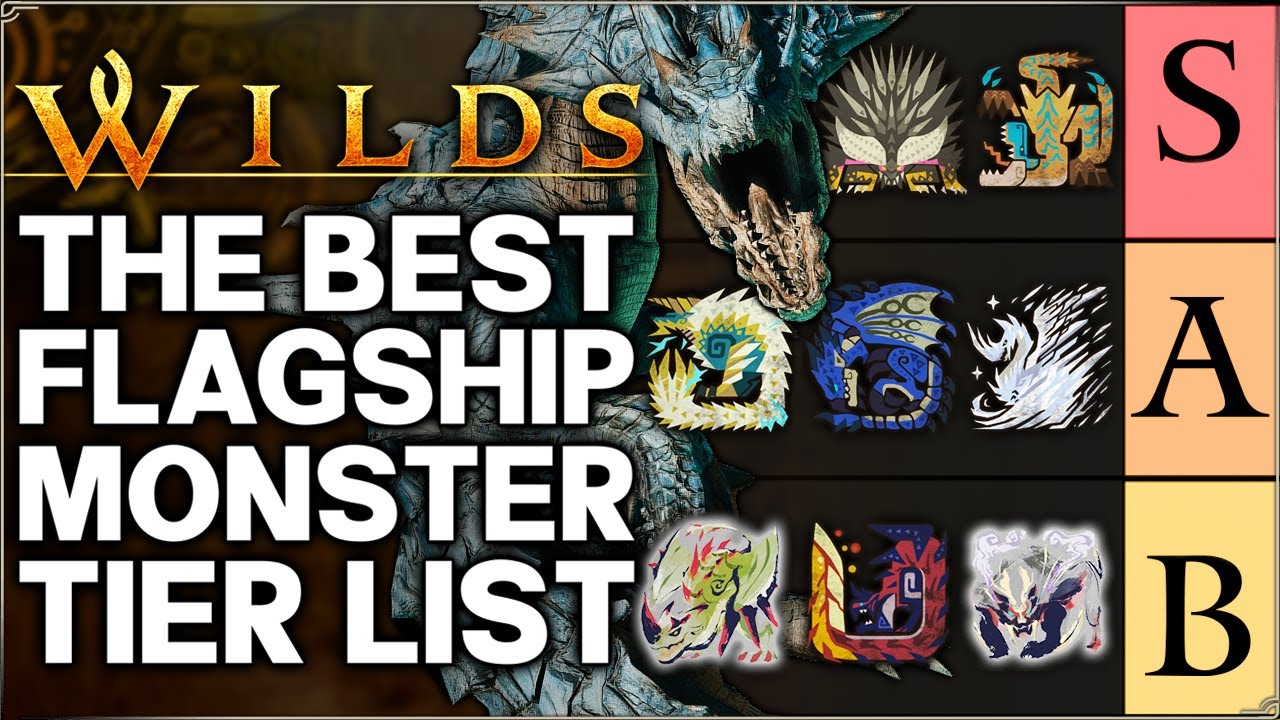 Monster Hunter Wilds - Ultimate ALL Flagship Monsters Tier List! (Is ...