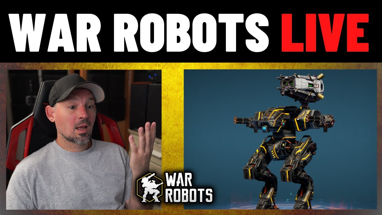 War Robots Live Stream | Epic Time Drops with Danny Lightning | Join ...