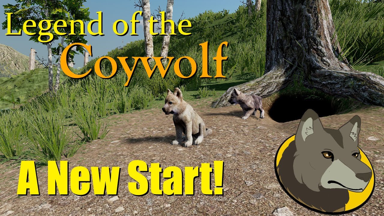 The Legend of the Coywolf S 2 Ep 1 || A New Start! || Wolfquest - YouTube