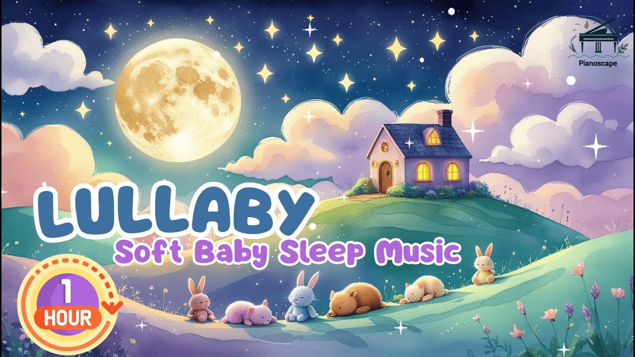 Calming Baby Music | Soft Piano Lullabies for Deep Sleep & Early Brain ...