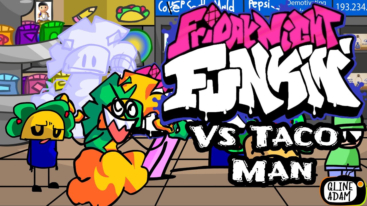 Friday Night Funkin' Vs Taco Man (FULL MOD) - FNF MOD - YouTube