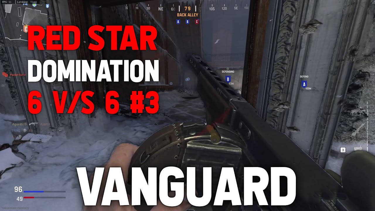 VANGUARD Red Star Domination 6 VS 6 #3 #CallOfDuty #Vanguard - YouTube