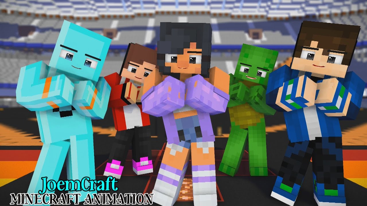CRAFTEE, EYSTREEM, MAIZEN, APHMAU | GOMYGOMY DANCE | SHUFFLE DANCE ...