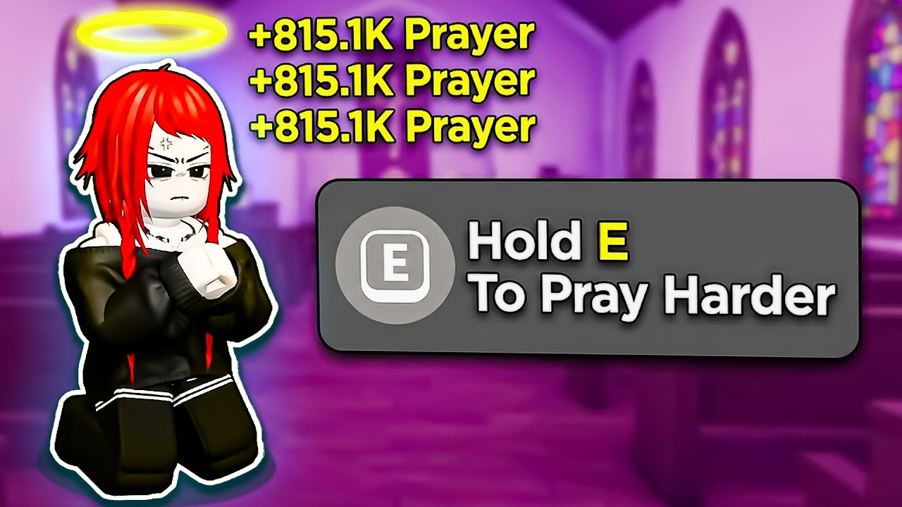 When You Make Prayer A Competitive Sport - Roblox - YouTube