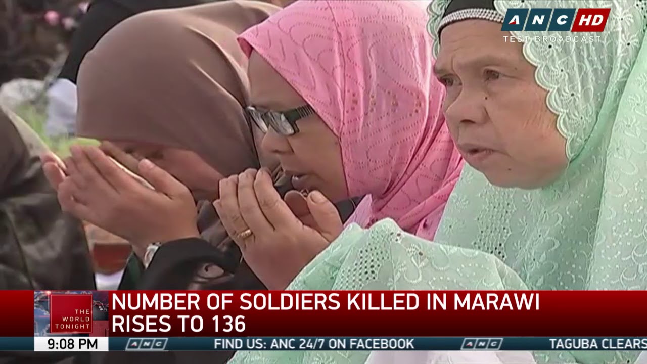 Marawi troops' death toll rises to 136 - YouTube