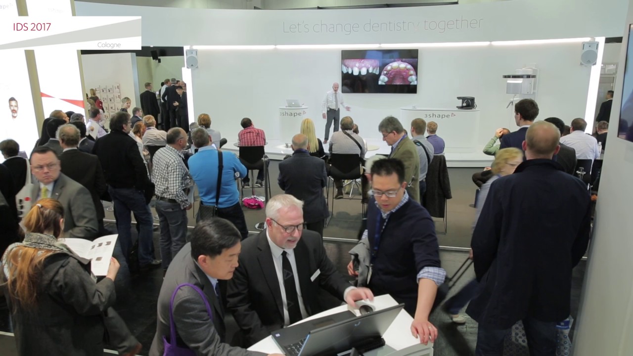 Relive today's atmosphere 3Shape at IDS 2017 - YouTube