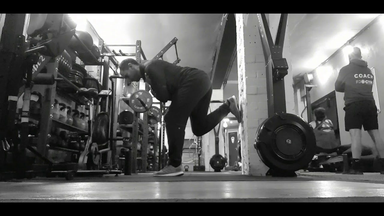 Assisted Single Leg Hip Hinge - YouTube
