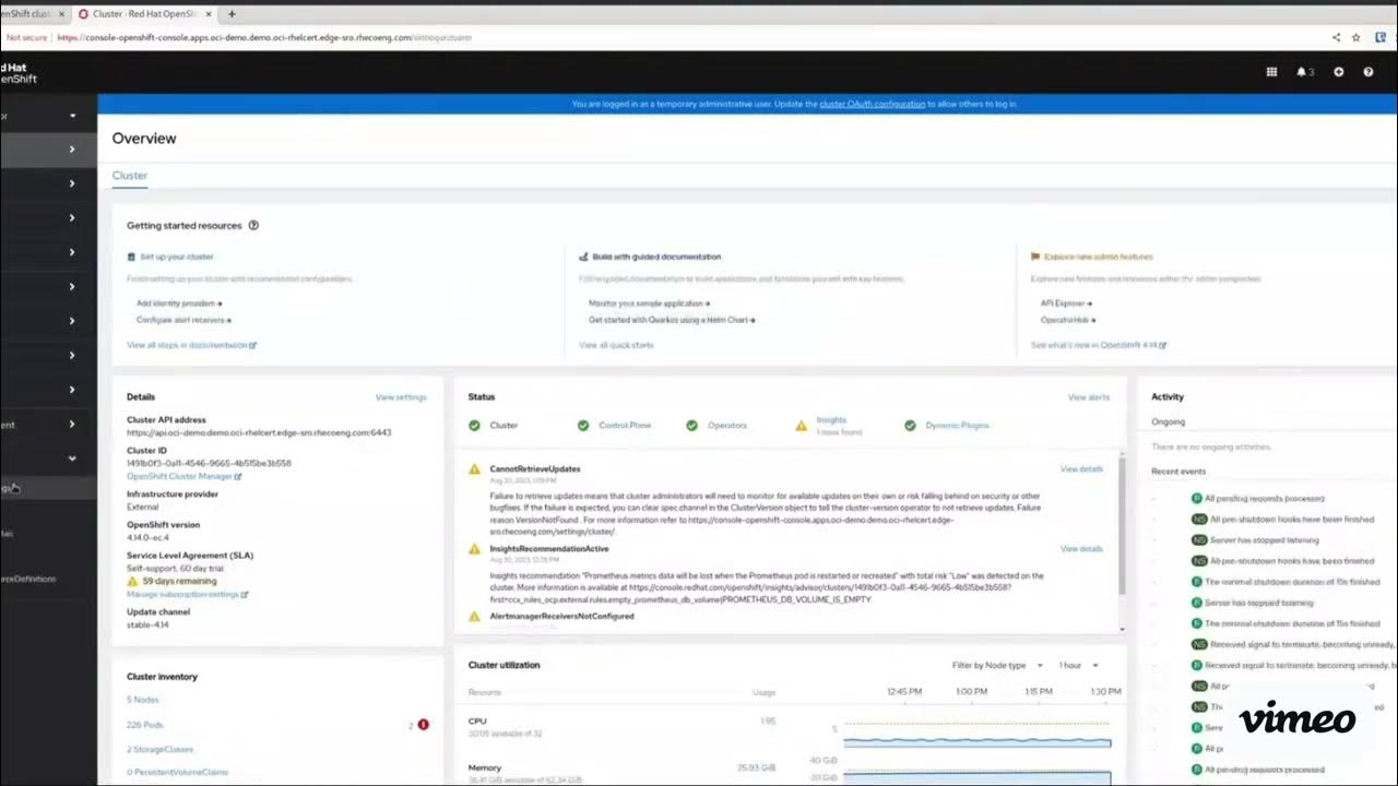 Demo: How to deploy Red Hat OpenShift on Oracle Cloud Infrastructure ...