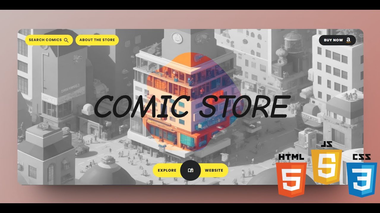 CHILL Programming - Comic Website with an amazing color change effect ...