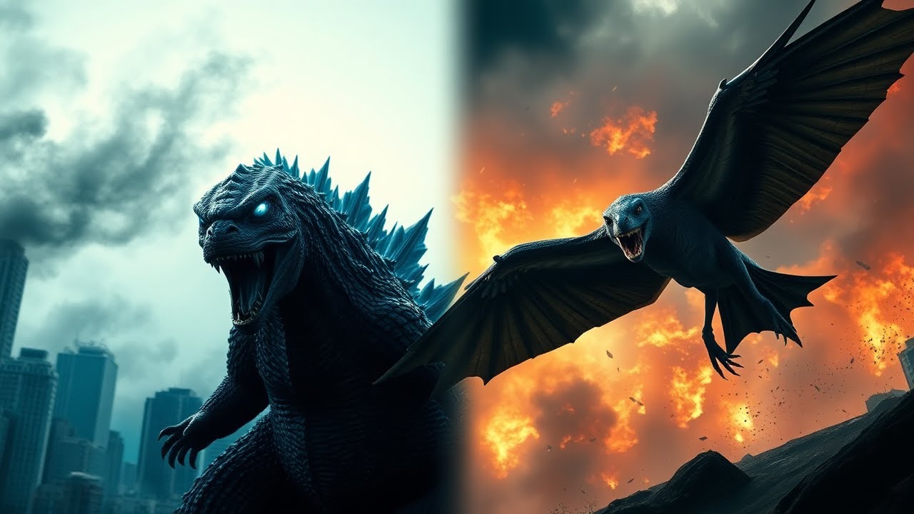 Epic Showdown Godzilla vs Pterodactyl - Who Will Win the Monster Battle ...