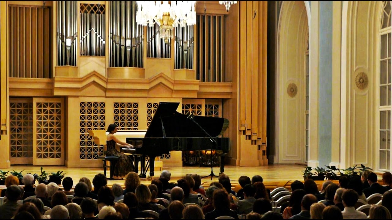 Stephanie ELBAZ plays ALKAN Concerto for solo piano in live - YouTube