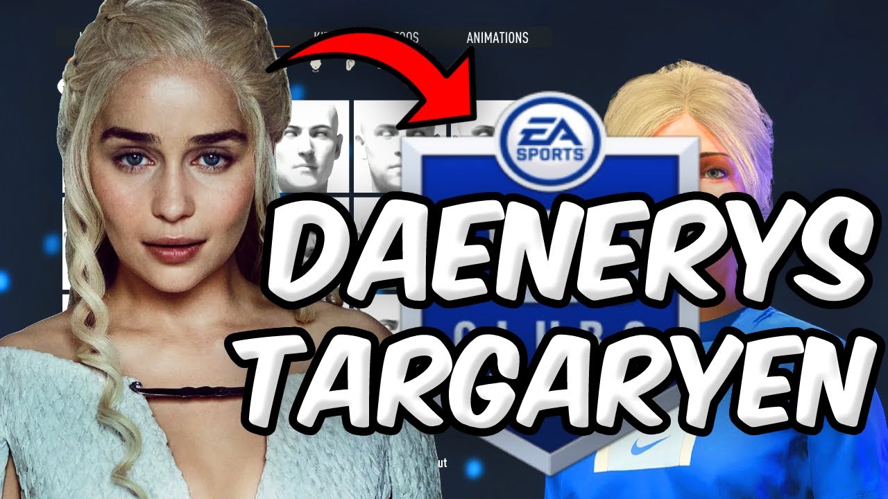 FIFA 23 | VIRTUAL PRO LOOKALIKE TUTORIAL - Daenerys Targaryen - YouTube