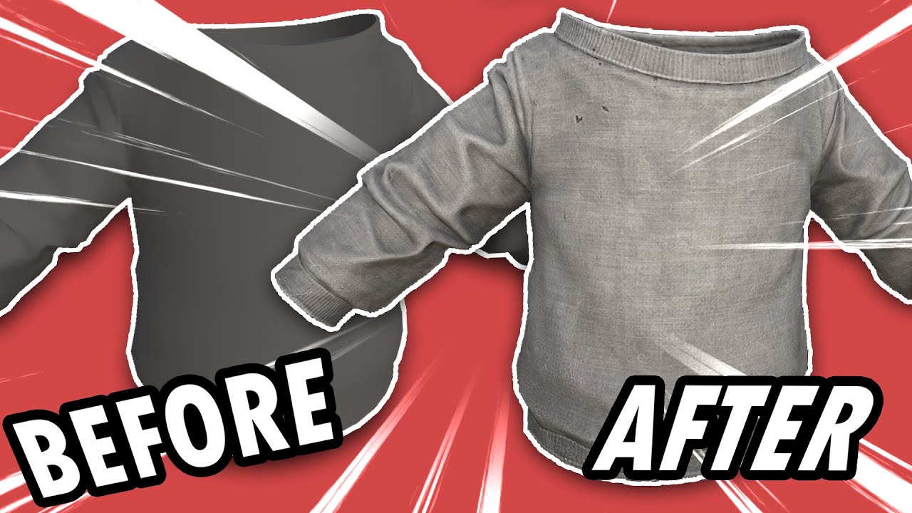Let's Texture a Jumper! (Substance Painter) - YouTube