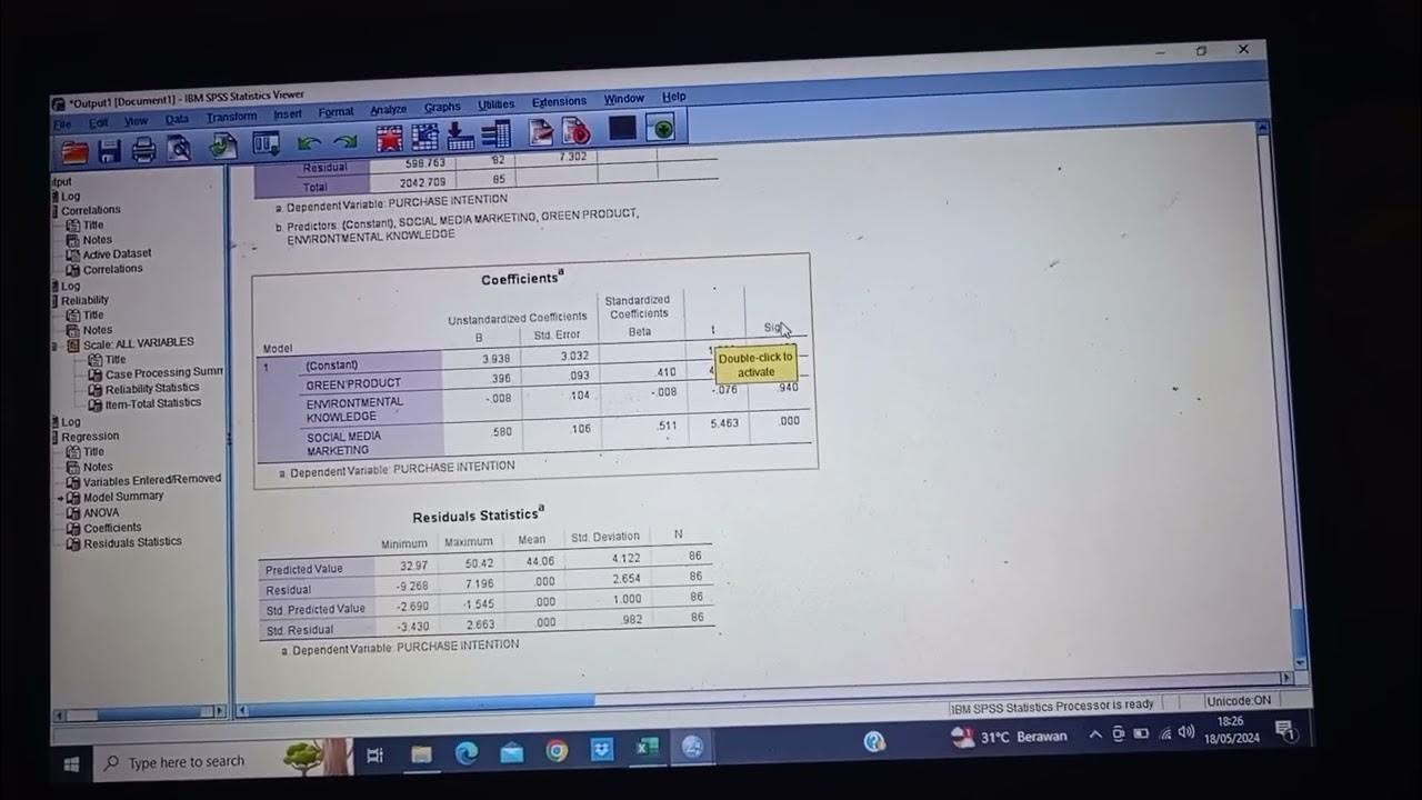 TUTORIAL OLAH DATA SPSS - YouTube