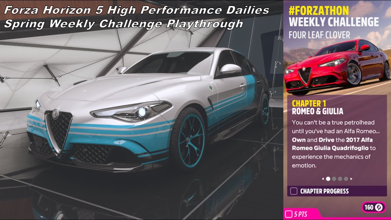 Forza Horizon 5 High Performance Dailies – Spring Weekly Challenge ...