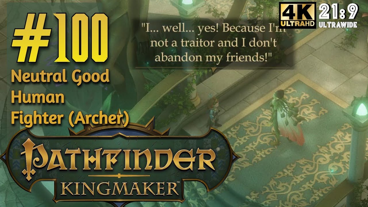 Pathfinder: Kingmaker | Ep.100 | "Linzi" | Neutral Good Archer - YouTube