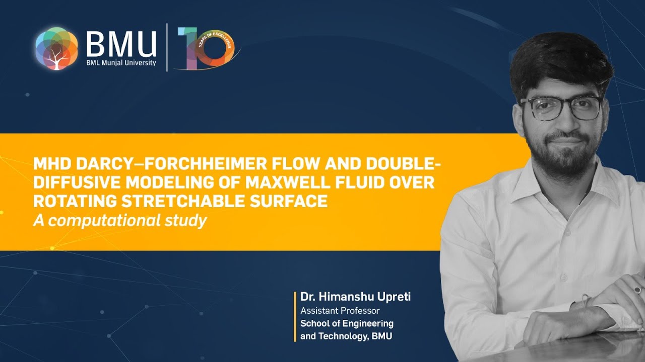Computational Study of MHD Darcy-Forchheimer Flow & Double-Diffusive Maxwell Fluid. #17 - YouTube