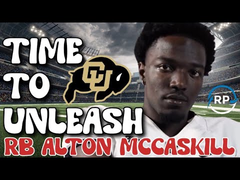 Is It Time For Colorado Buffaloes To Unleash RB Alton McCaskill? - YouTube