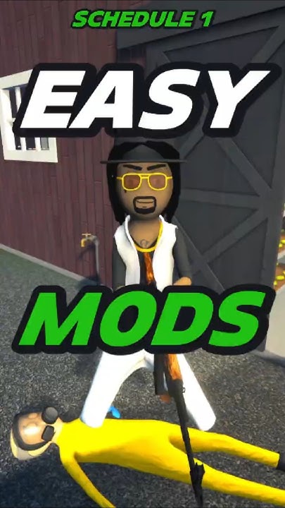 How to install mods in Schedule 1 Tips Tricks #schedule1 #indiegame #gamingshorts #gamingtips # ...