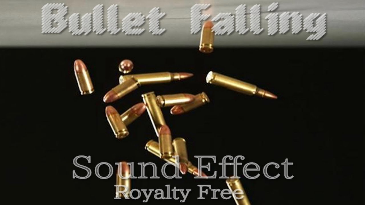 Bullet Falling Sound Effect 06 Multiple - YouTube