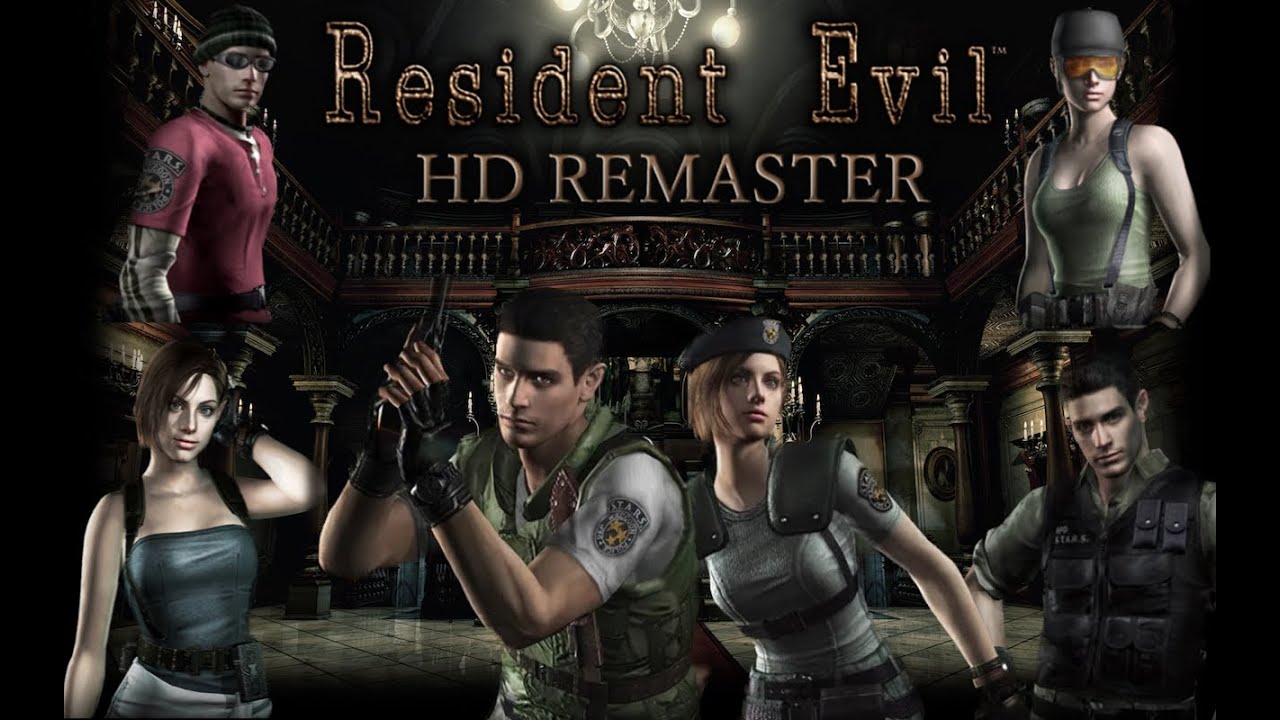 RESIDENT EVIL: HD REMASTER || JILL & CHRIS - All Unlockable Costumes ...